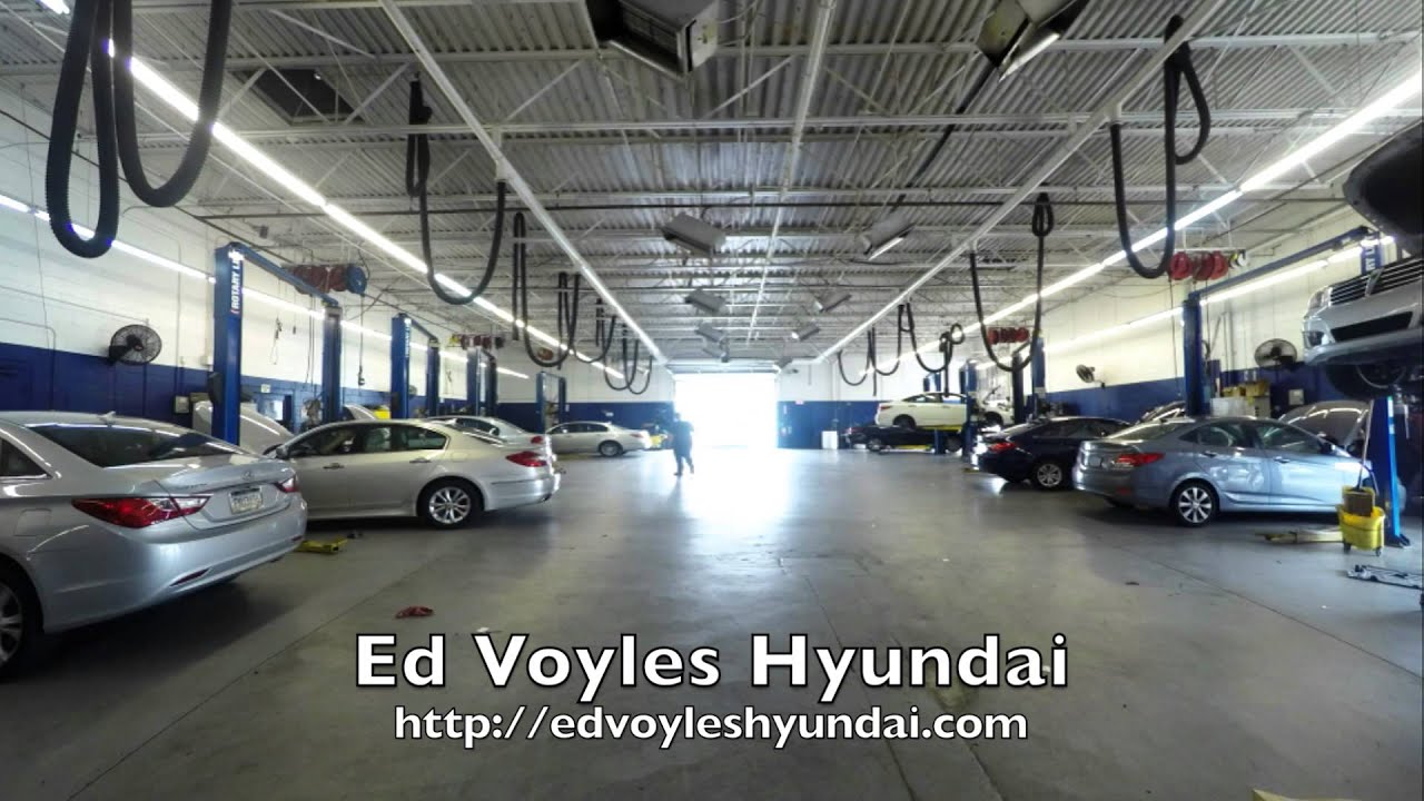 Welcome to the Ed Voyles Hyundai Service Department - YouTube
