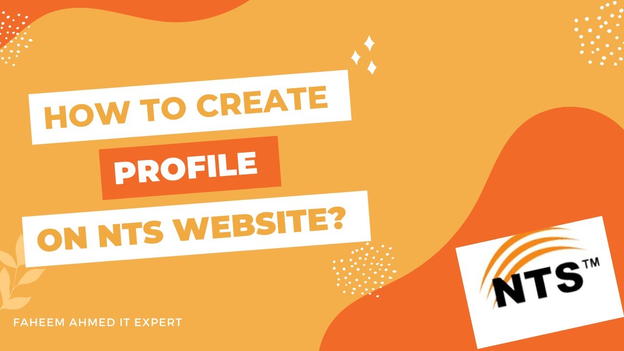 How to create a profile on NTS Website? - YouTube