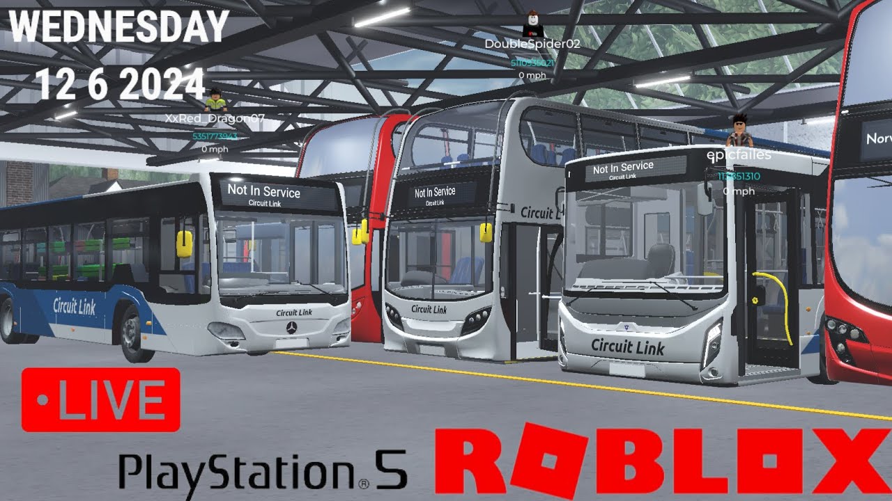 Roblox Croydon Livestream (PS5) Driving for circuit Link (PS5) - YouTube