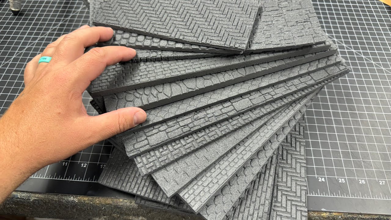 A New way to Make Foam Textures: Brick Rock Pavers Herringbone and MORE ...