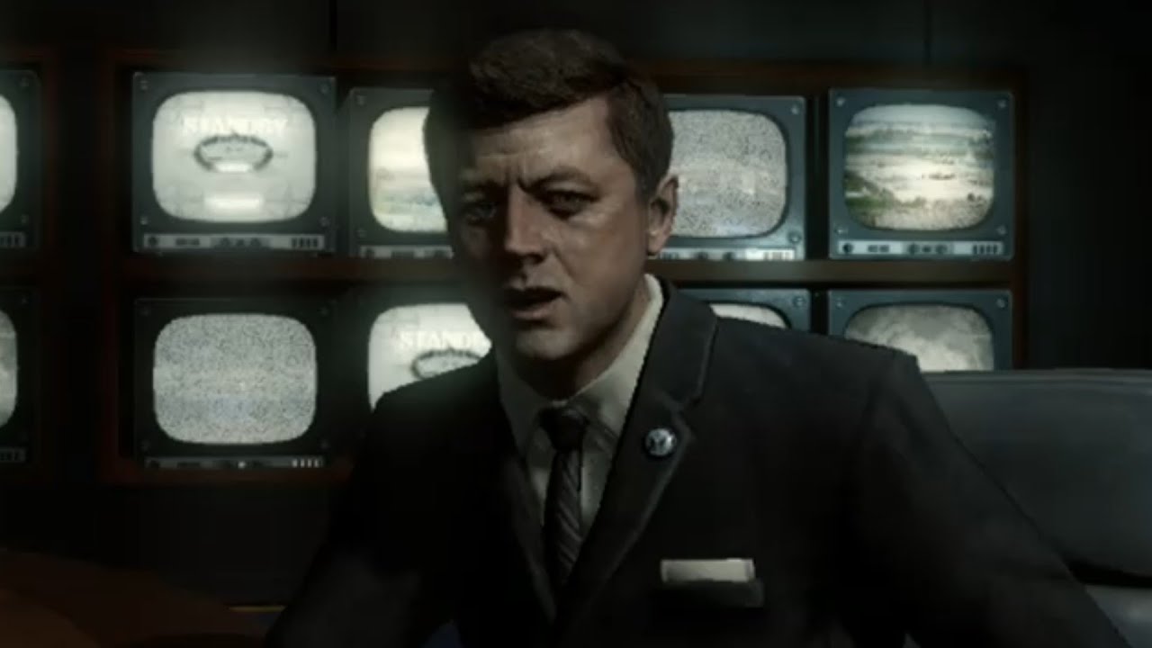 Call of Duty Black Ops - John F. Kennedy Scene - YouTube