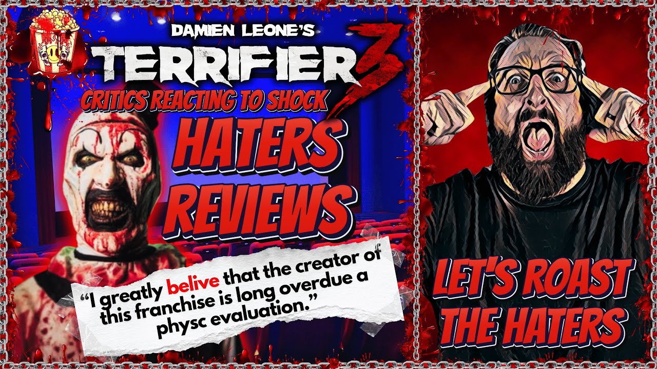 Terrifier 3 Critics reacting to shock with HATERS REVIEWS - Let's Roast ...