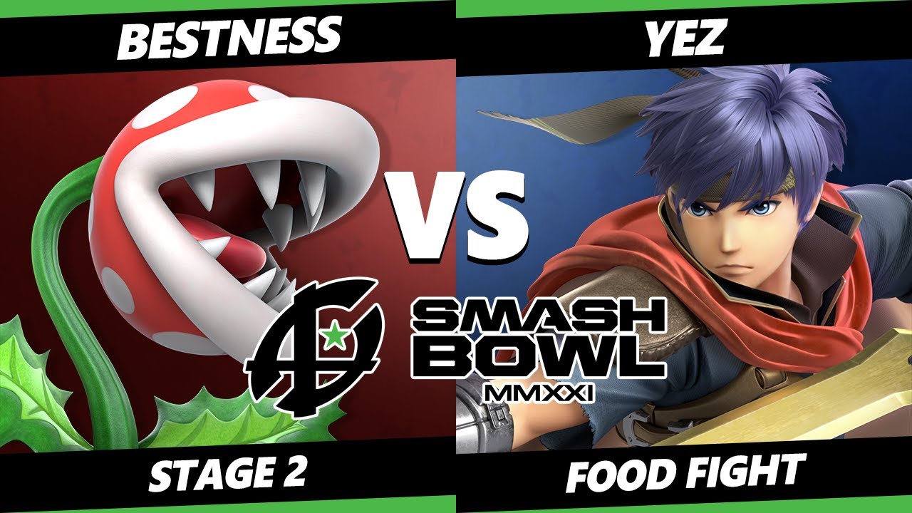 Smash Bowl MMXI Food Fight SSBU - BestNess (Piranha Plant) Vs. Yez (Ike ...