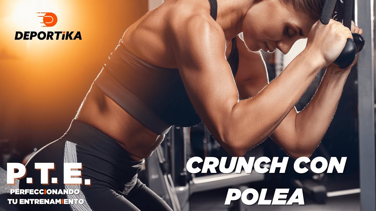 🎥💪 Aprende a hacer el Crunch con Polea correctamente 💪🎥 - YouTube