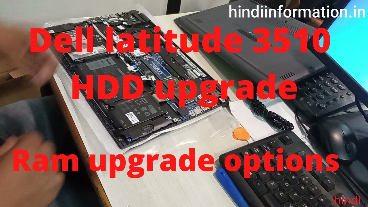 dell latitude 3510 hdd upgrade | how to open back cover Dell latitude ...