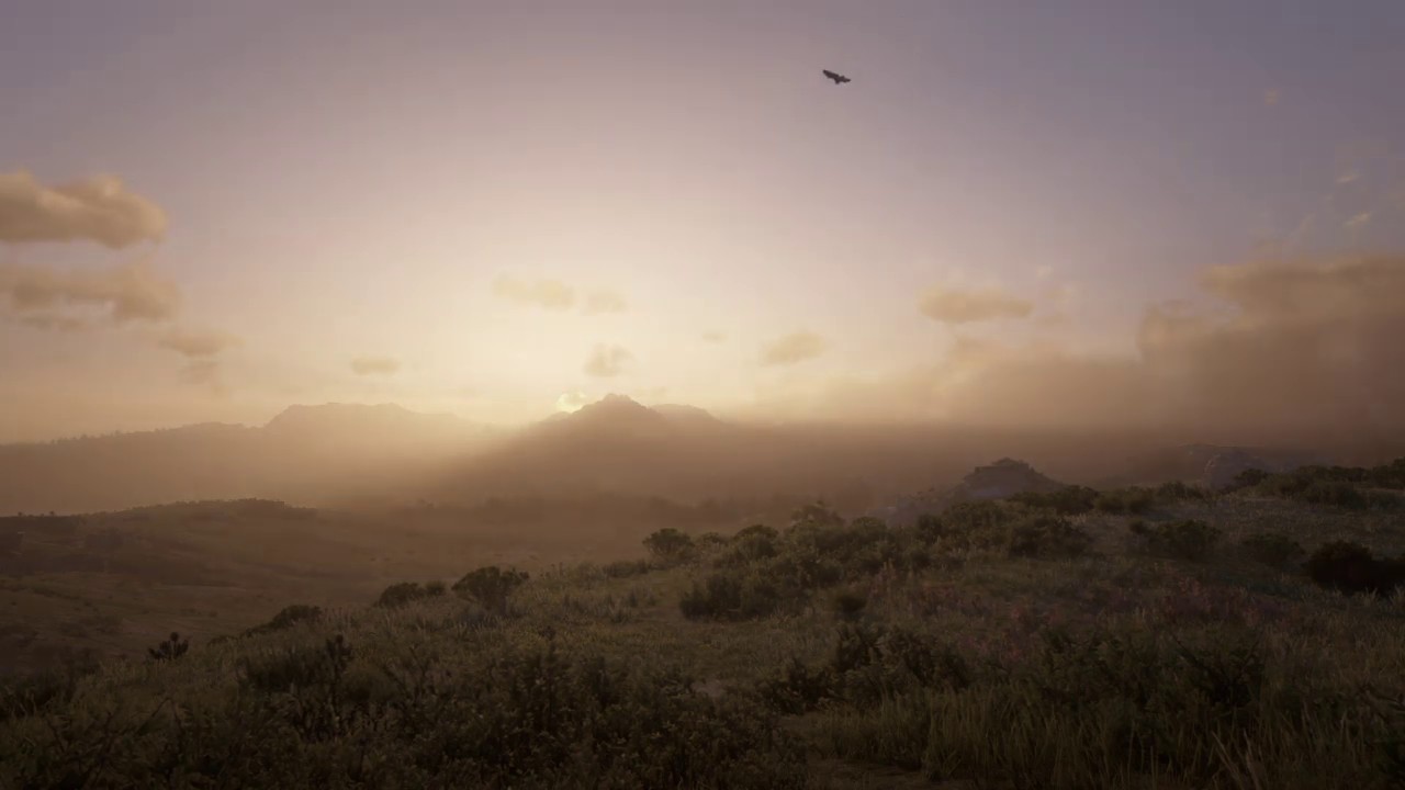 RDR2 relaxing landscape view #2 - YouTube