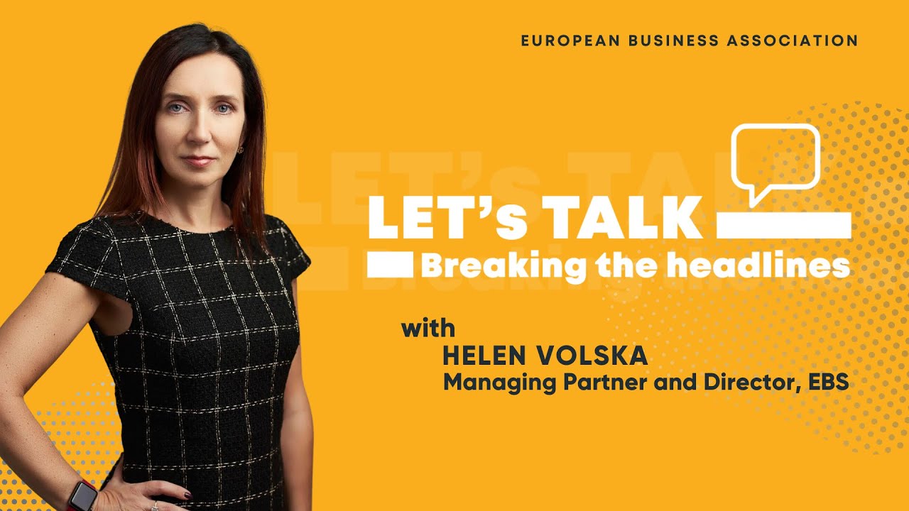 Let’s talk - Helen Volska, Managing Partner and Director, EBS - YouTube