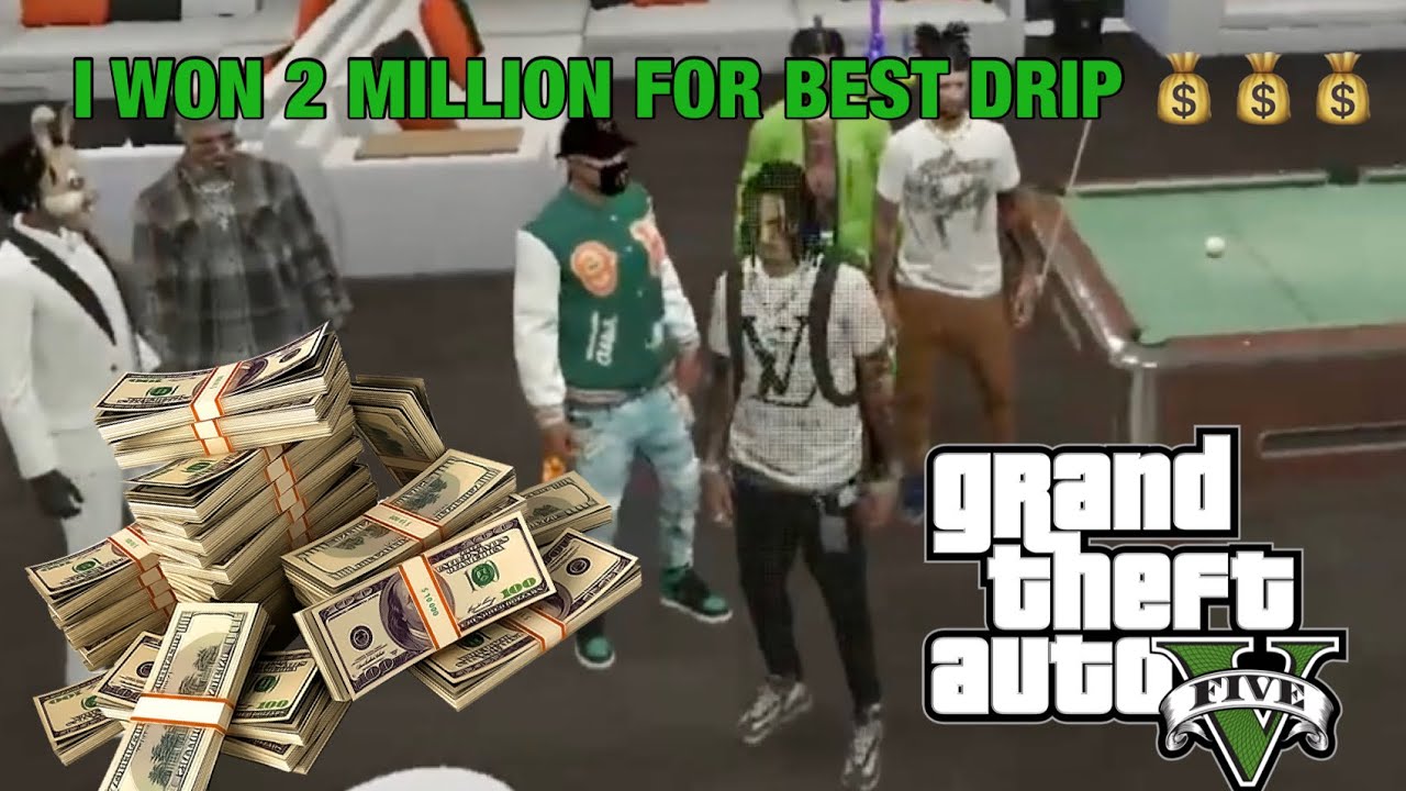 I WON 2MILL FOR BEST DRIP IN THE CITY | TrapWorld RP | GTA 5 RP - YouTube
