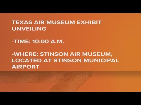 Texas Air Museum at Stinson Field unveils new exhibit - YouTube
