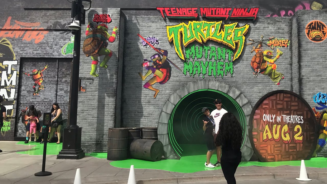 Teenage Mutant Ninja Turtles Underground Layer Family Vlog #viralvideo ...