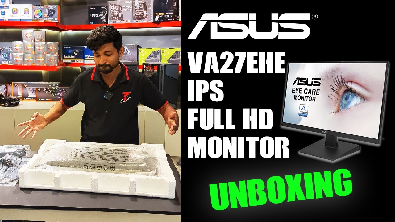 Asus Monitor එකක් UNBOXING! #monitors #asus - YouTube