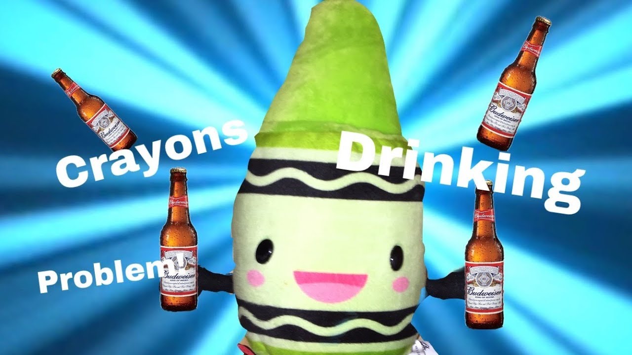 Crayon's drinking problem! - YouTube