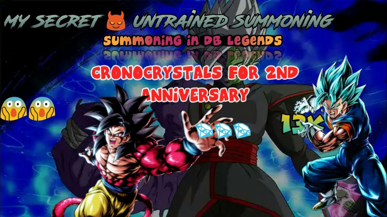 13K summoning in 2nd anniversery to get the ultimate super saiyan god ...