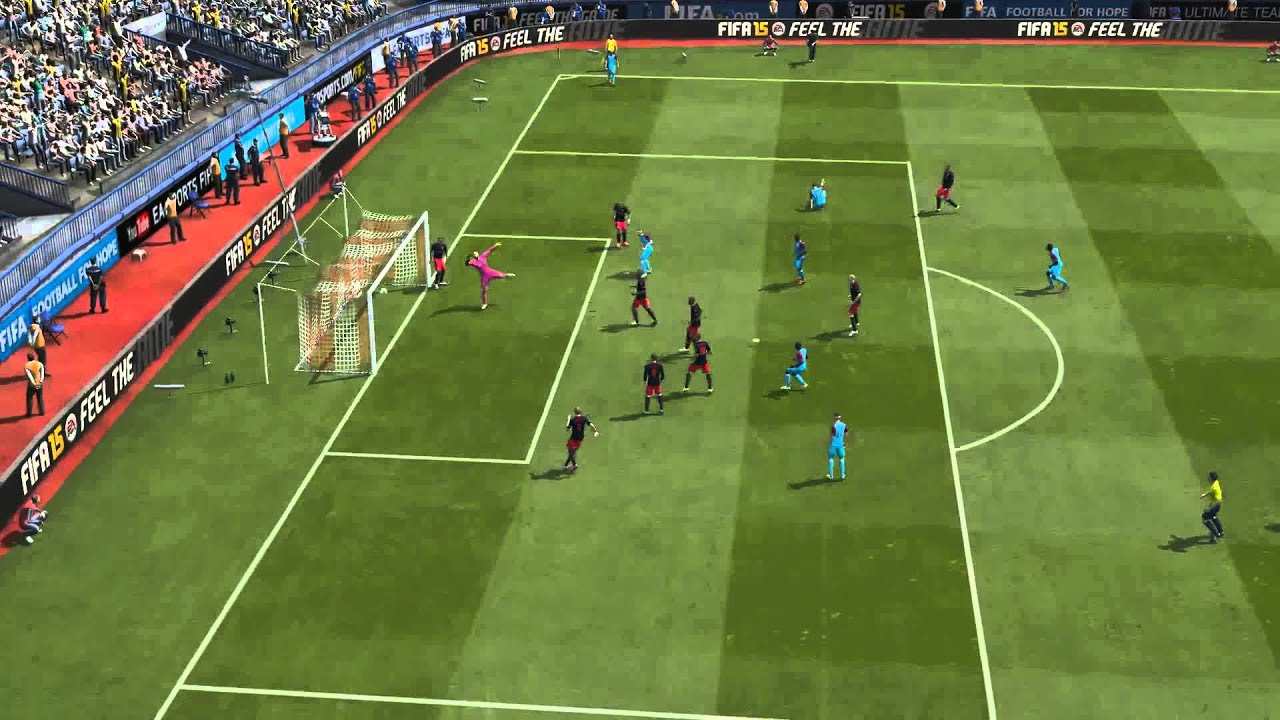 Ultimate team Overhead Goal 1.1 - YouTube