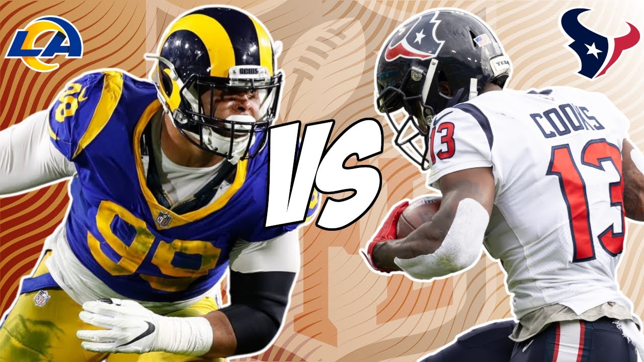 Los Angeles Rams vs Houston Texans 8/19/22 NFL Free Pick Free NFL ...
