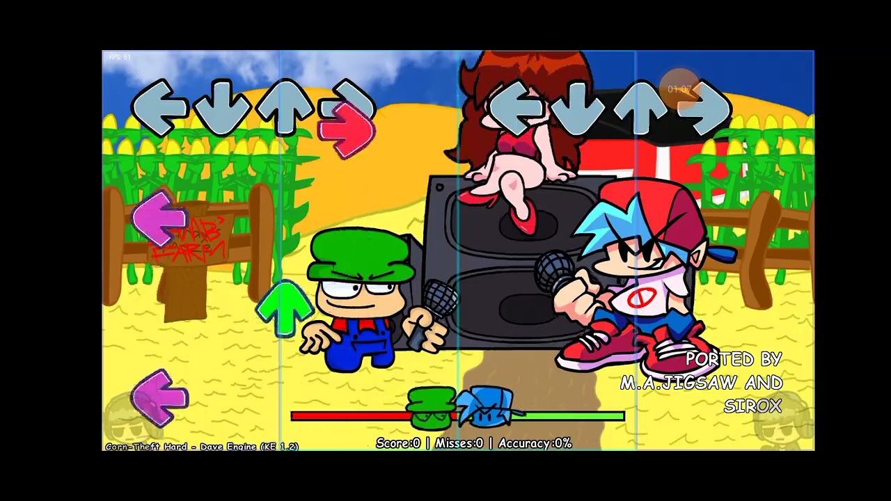 fnf corn theft - YouTube