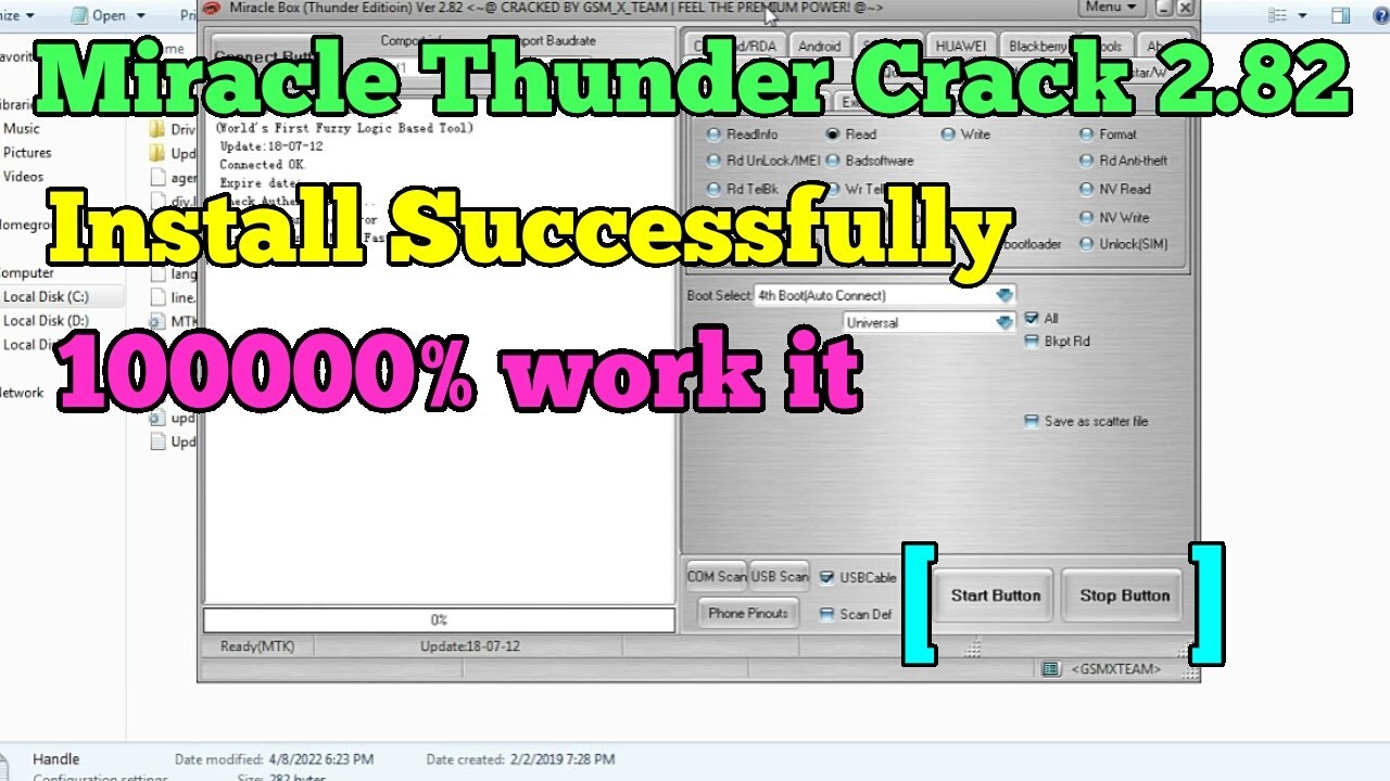 MIRACLE THUNDER EDITION V2.82 SETUP AND LODER WITHOUT MIRACLE BOX || HOW TO DOWNLOAD MIRACLE ...