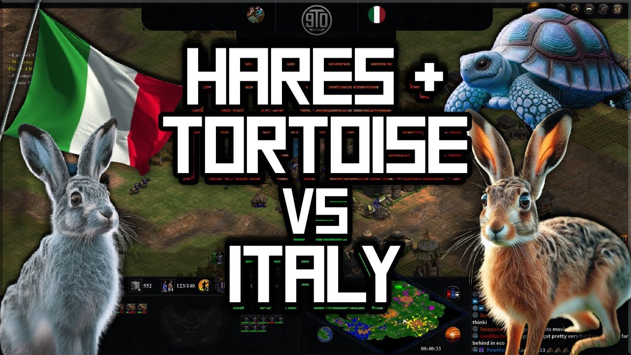 Hares & Tortoise vs Italy (Full Set) - YouTube