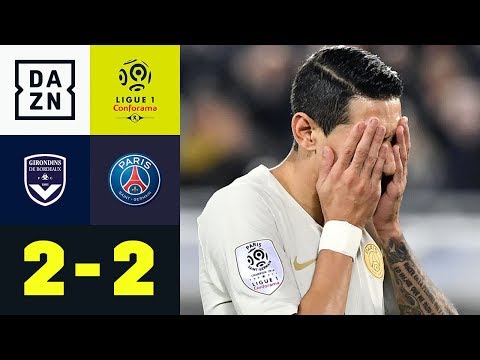 PSG-Siegesserie gerissen: Girondins Bordeaux - Paris Saint-Germain 2:2 | Highlights | Ligue 1 | DAZN