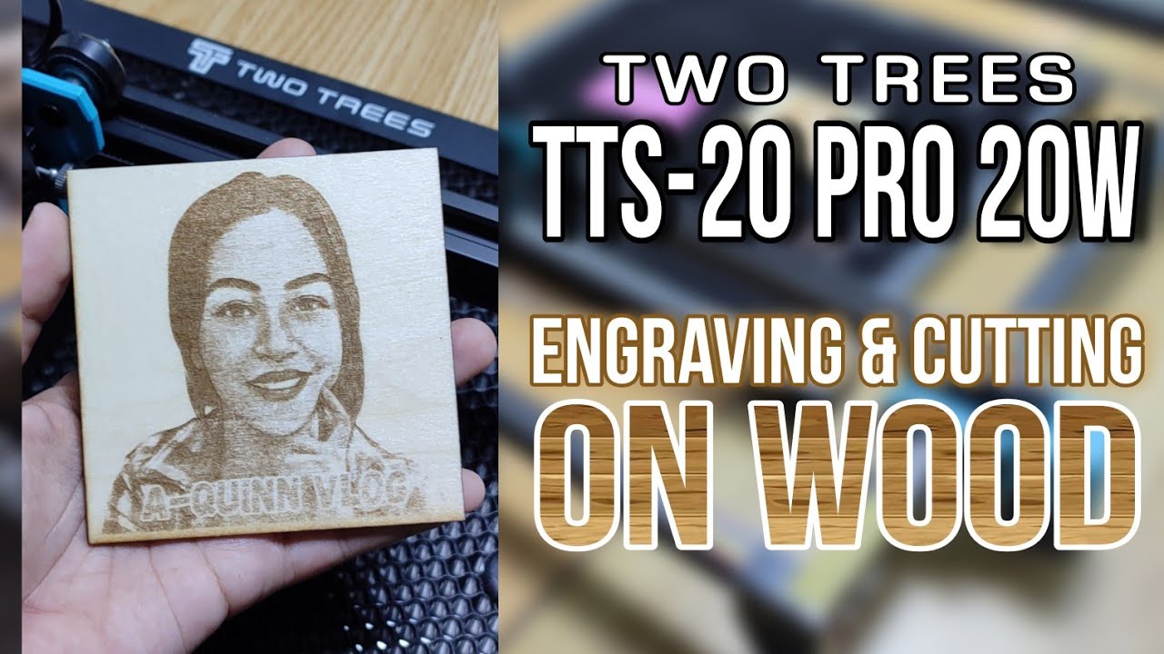TTS-20 Pro 20W | Laser Engraving and Cutting on Wood - YouTube