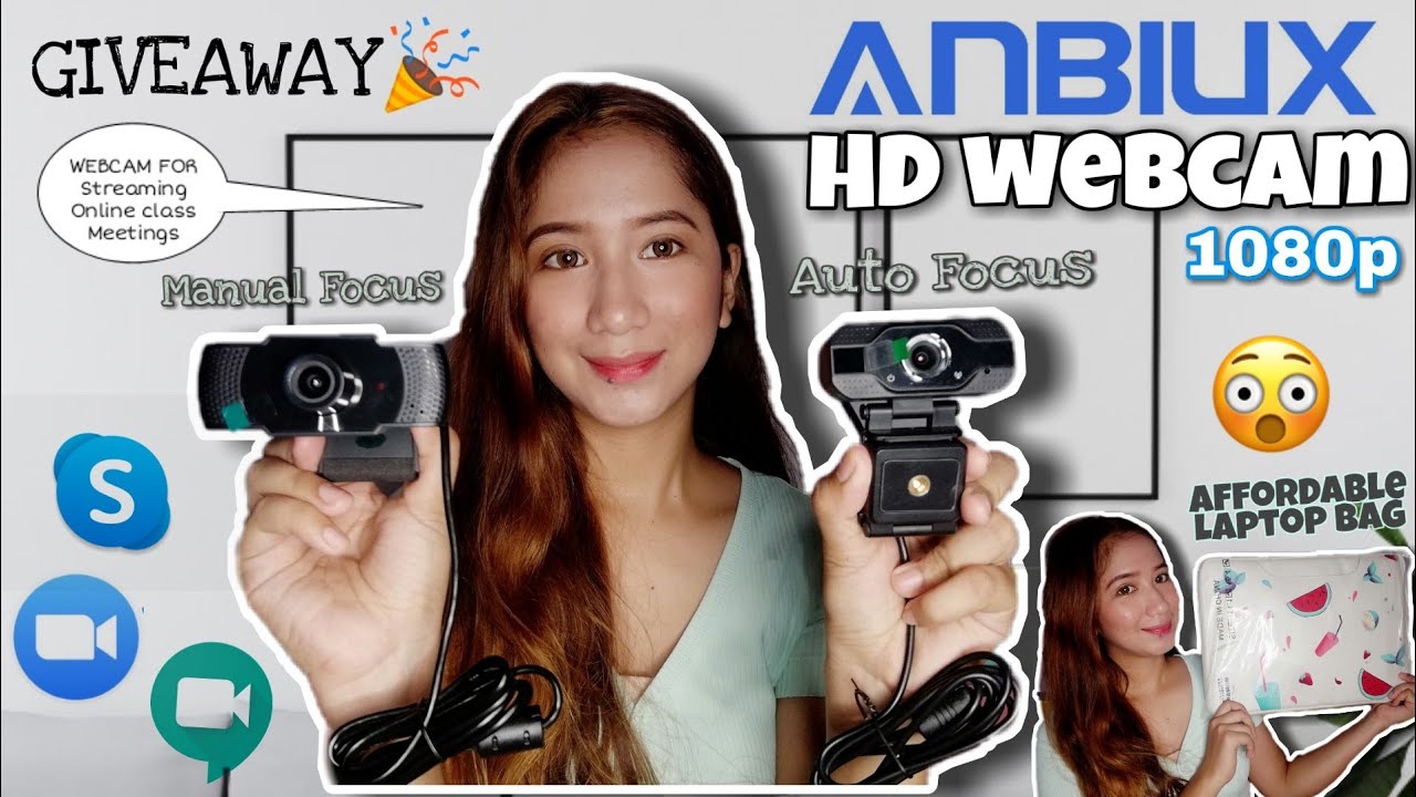 HD WEBCAM FOR ONLINE CLASS/MEETINGS (Budget Friendly Webcam 1080p ...