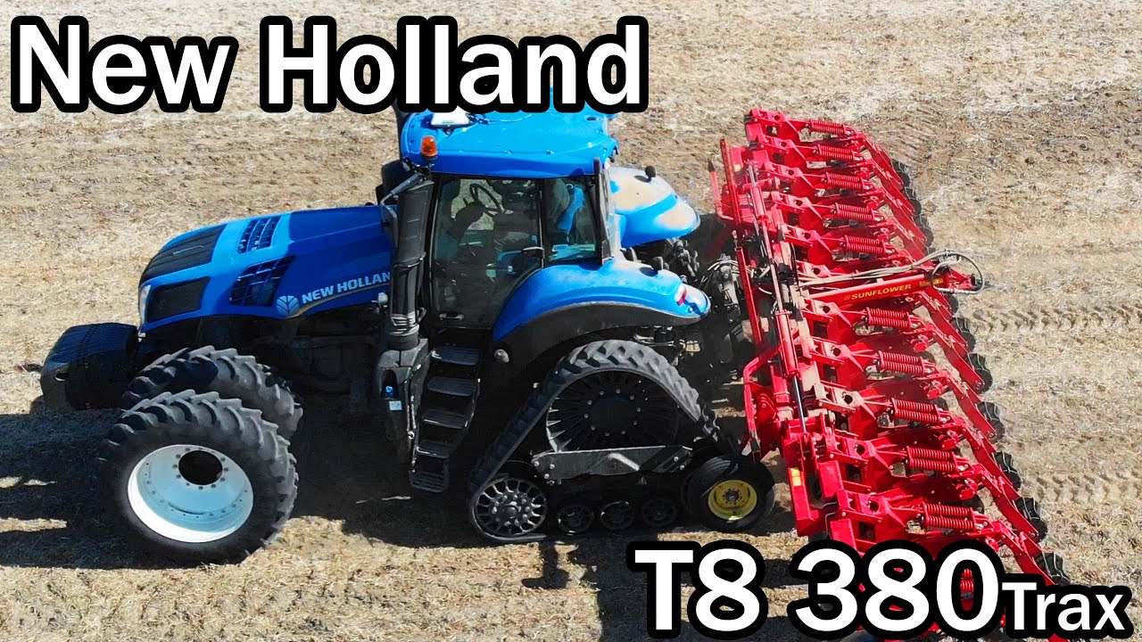 New Holland T8 380 Smart Trax Tractor on AG Spotter - YouTube