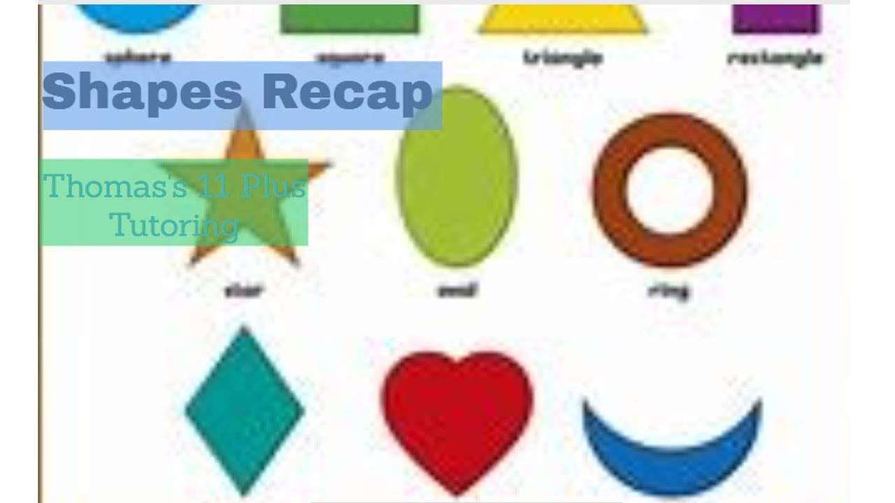 Shapes Recap 1 - YouTube
