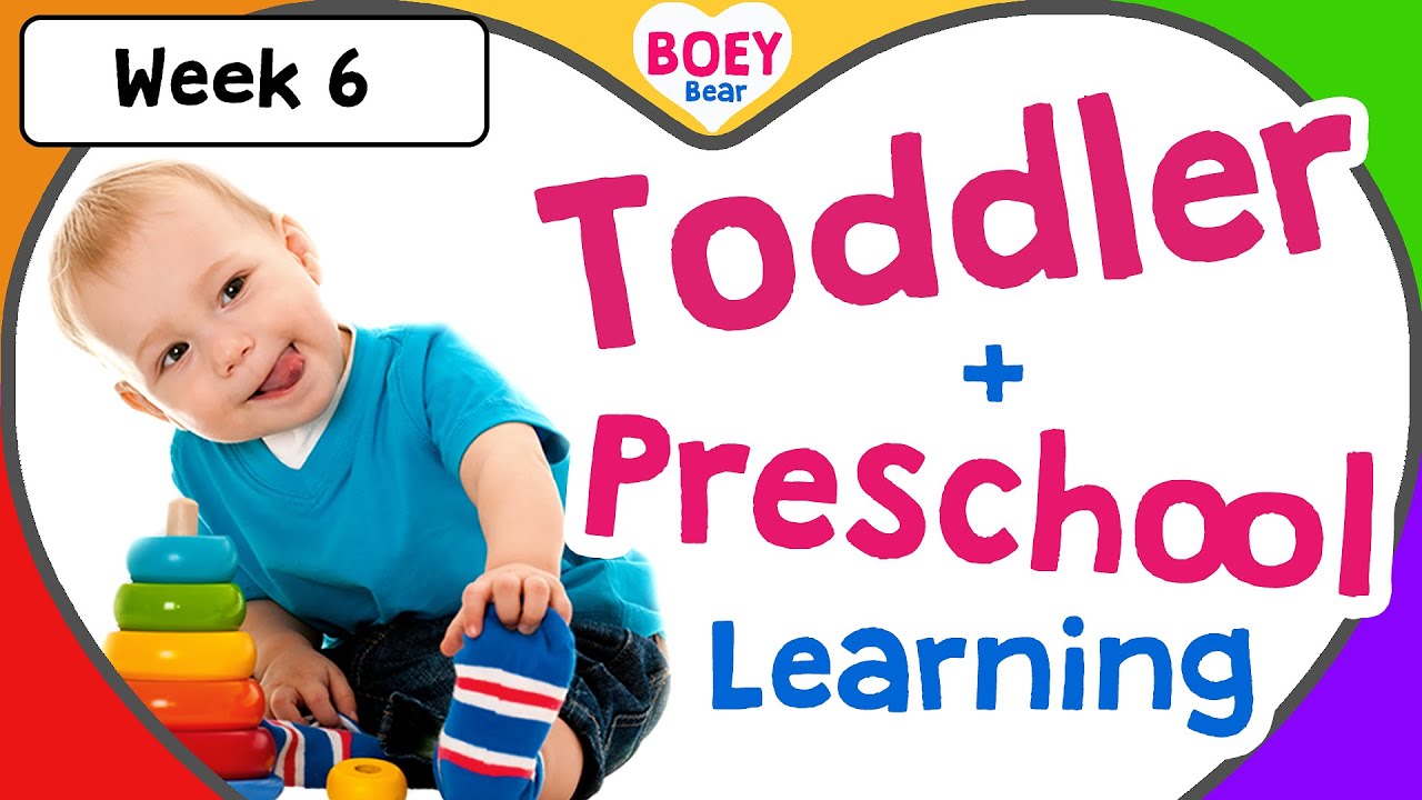 Toddler Learning Video - ABC, Numbers, Shapes + more (to learn at home ...