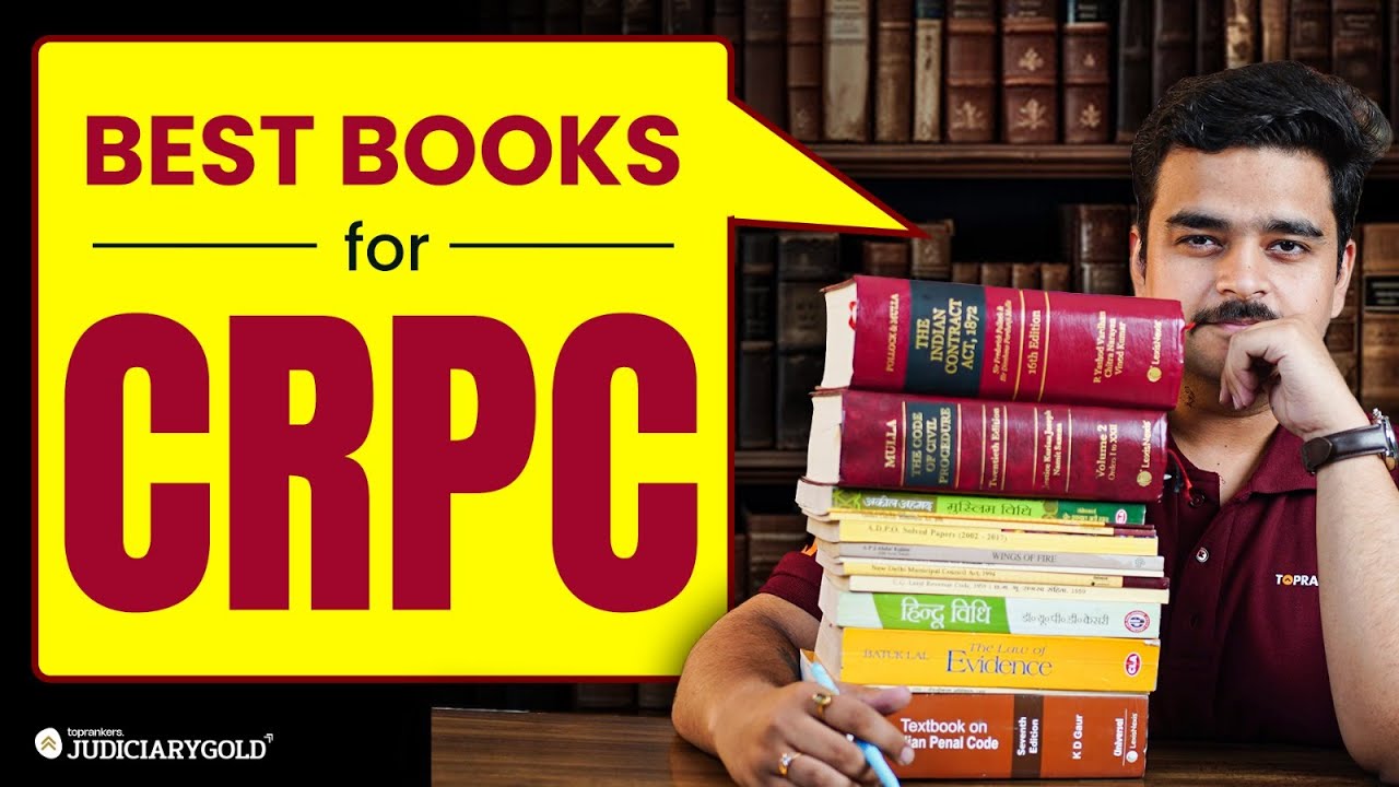 Best Books to Prepare CrPC for Judiciary Exams -[Must Watch]|Books and ...