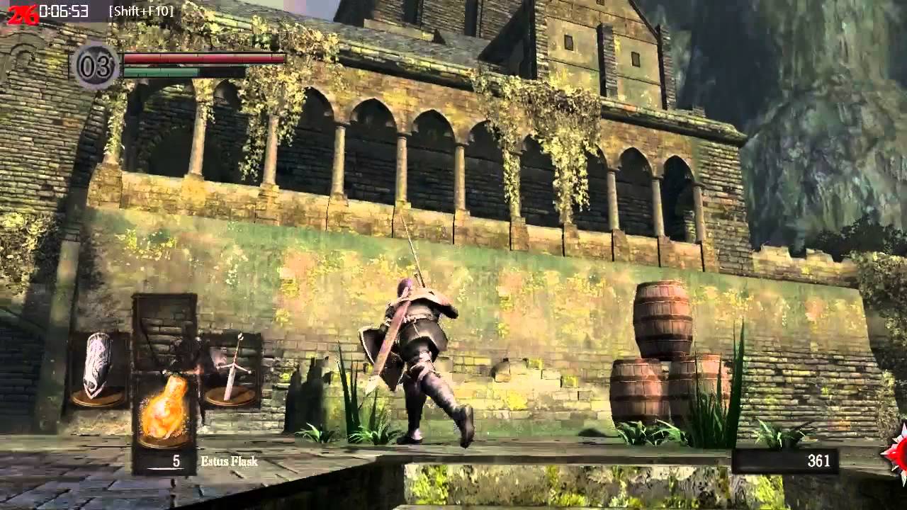 Dark Souls Playhtrough Episode 5 To the Undead Parish - YouTube