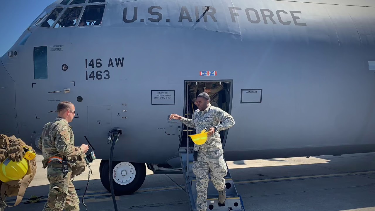 COVID19 Domestic Response Channel Islands Air National Guard - YouTube