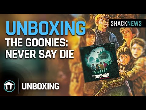 Unboxing: The Goonies: Never Say Die Board Game