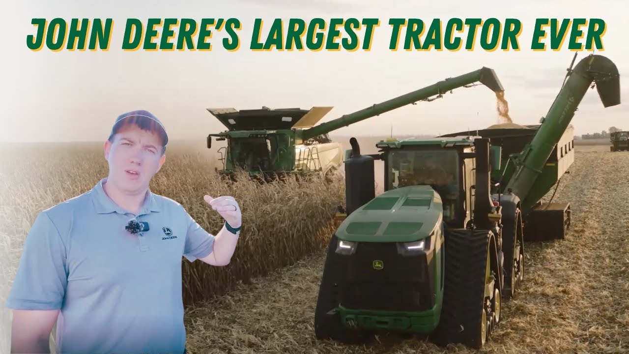 John Deere's 9RX 830 — Complete Walkthrough of JD's LARGEST Tractor ...