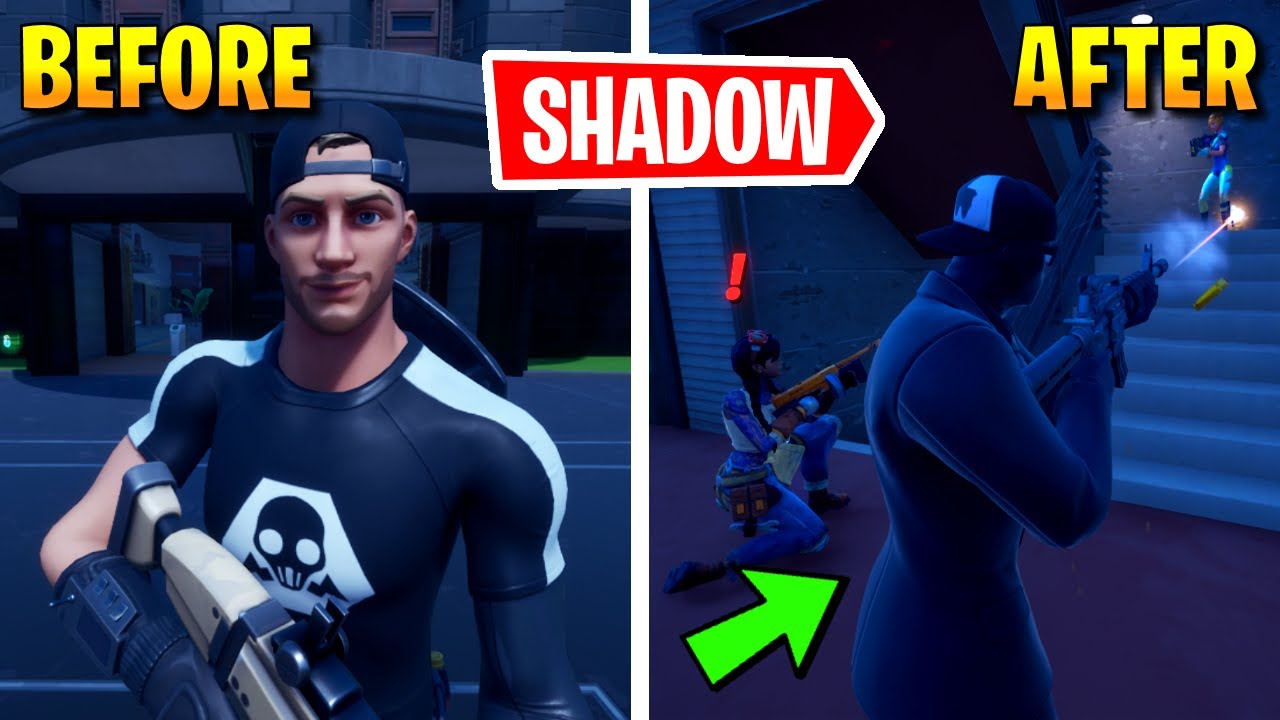 I Pretended To Join TEAM SHADOW In Fortnite - YouTube