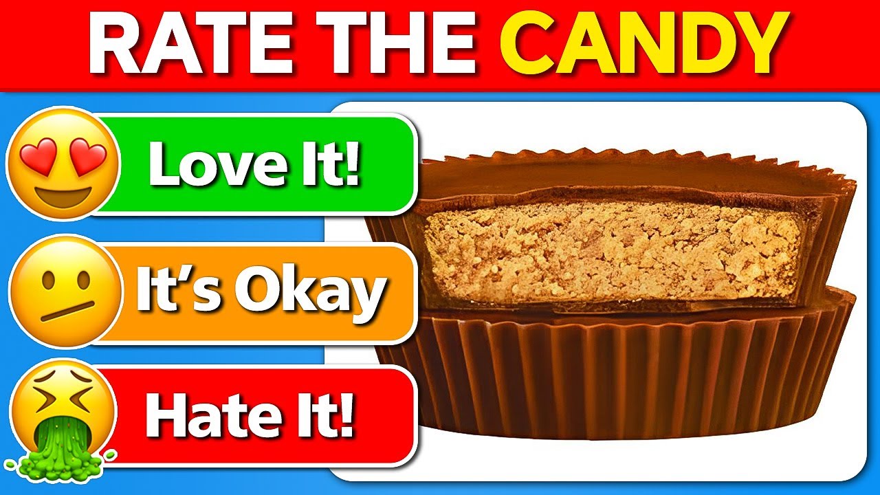 Candy Tier List 🍬 Rate the TOP 50 CANDIES 🍫 MyQuiz - YouTube