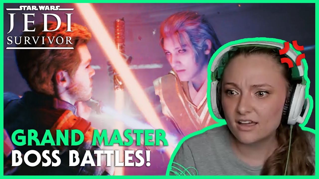 My Grand Master Boss Battles | Star Wars Jedi: Survivor - YouTube