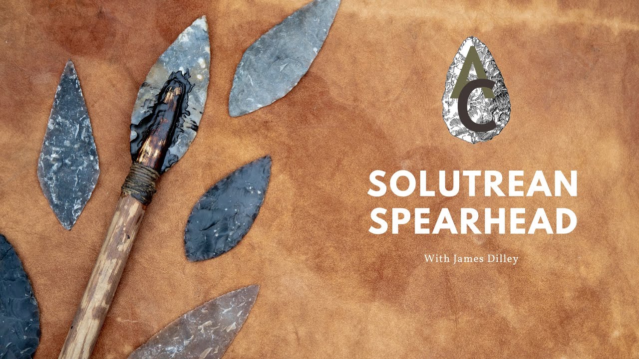 Solutrean Spearheads: The Art of Prehistoric Flintknapping - YouTube