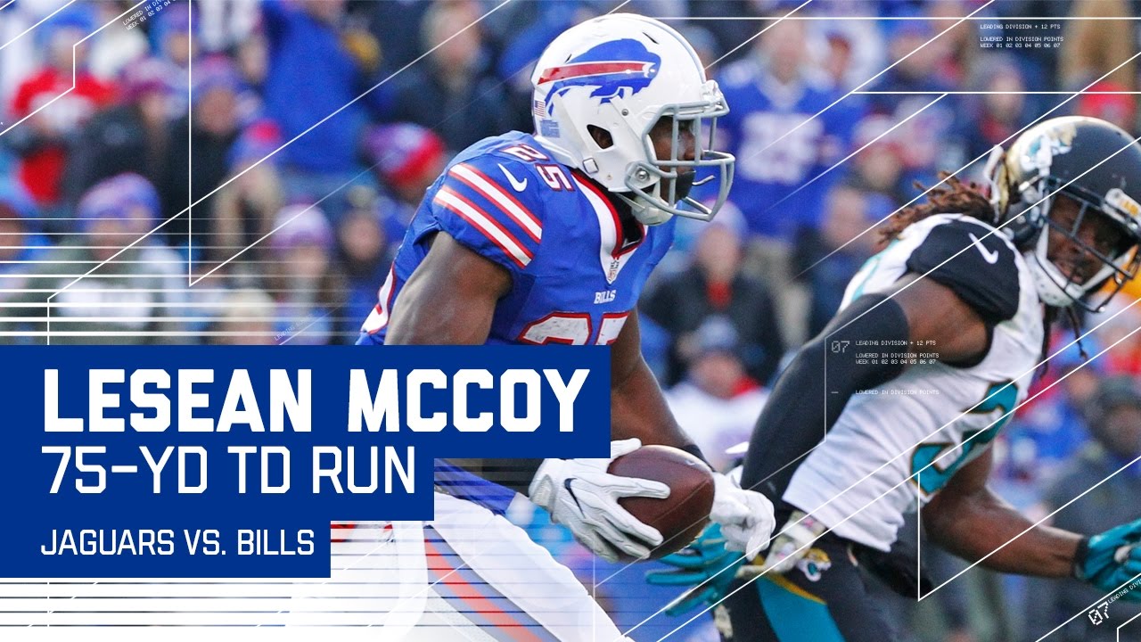 LeSean McCoy Breaks Away for a 75-Yard TD Run! | Jaguars vs. Bills ...
