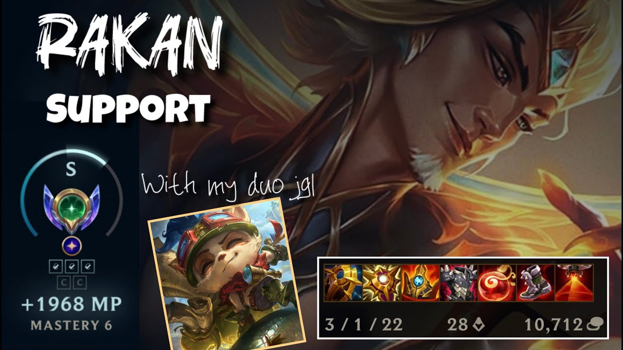 Rakan Support Full Game S W 241118 - YouTube