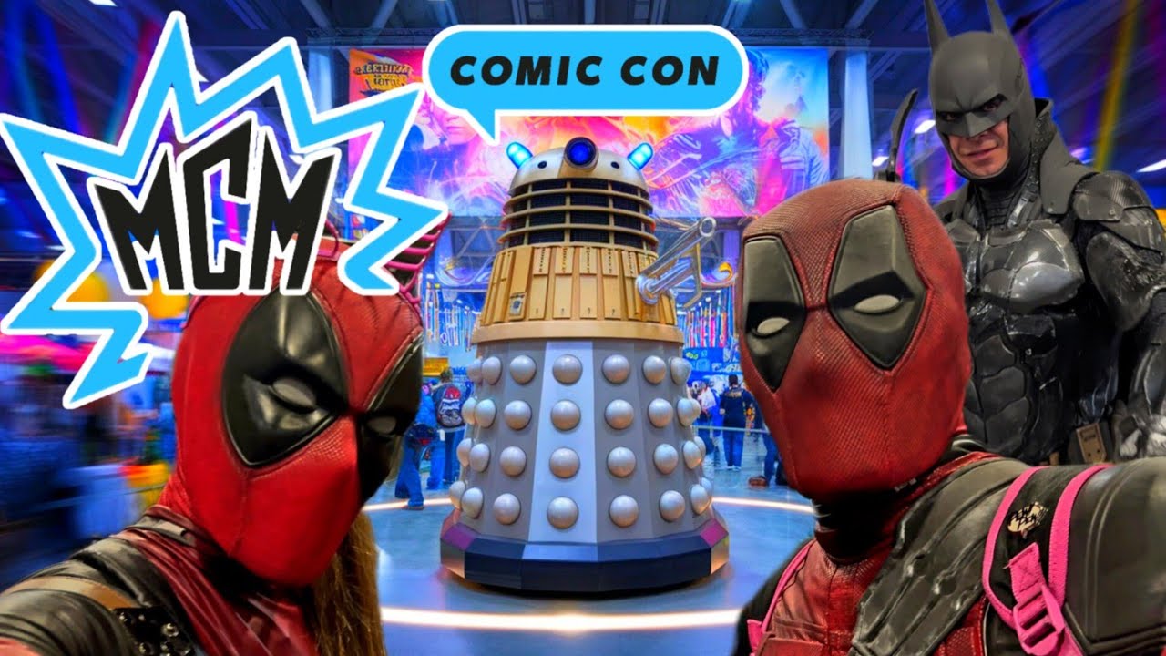 MCM COMIC CON BIRMINGHAM 2024 - Dalek Take Over, Great Cosplays, Cool ...