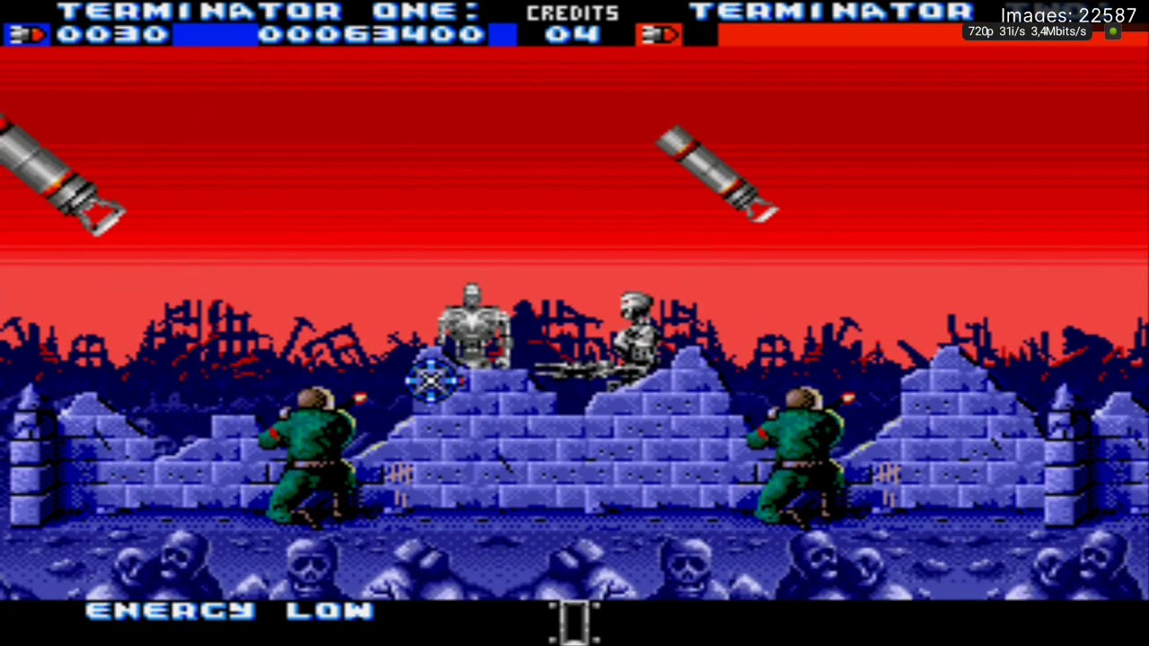 T2 - Arcade game sur Mega Drive - YouTube