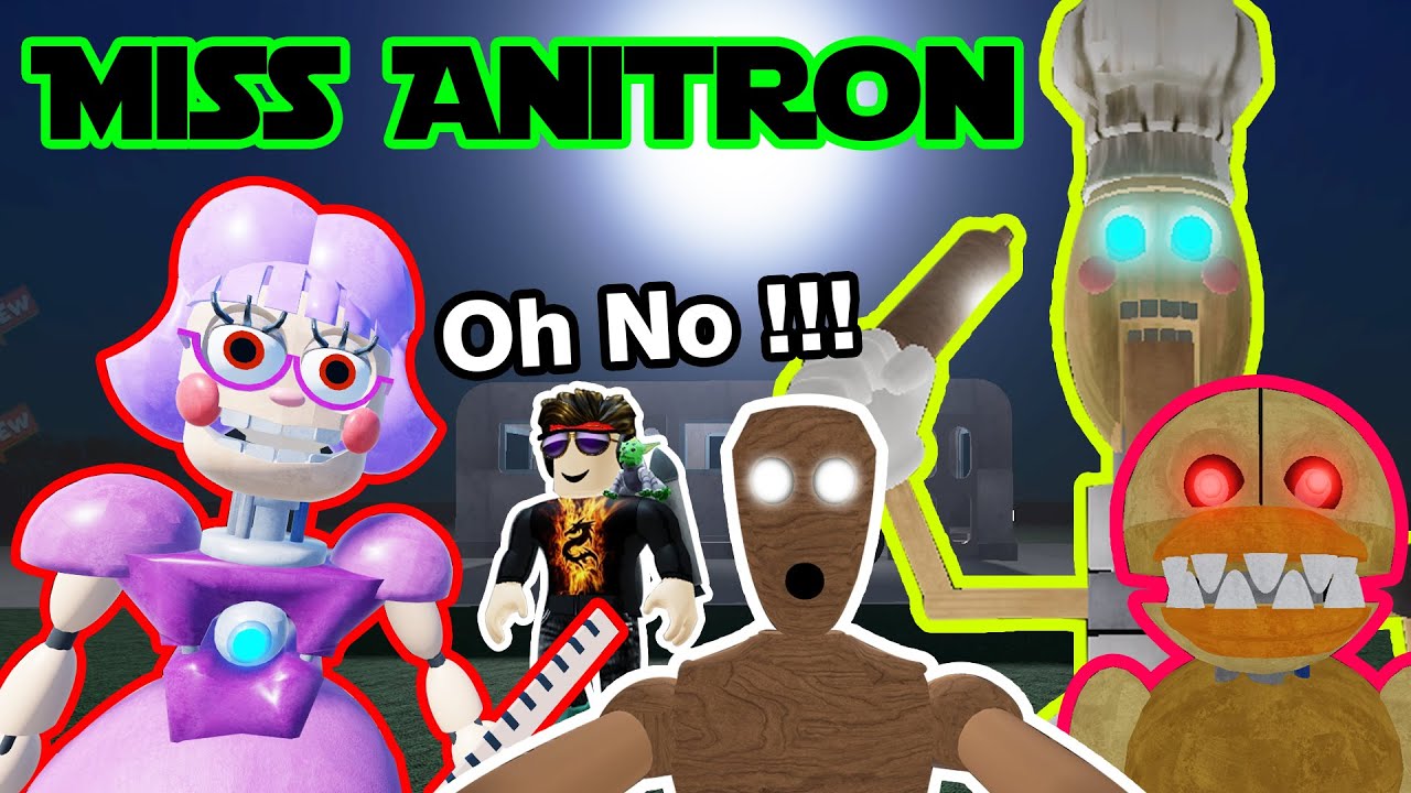 ROBLOX ESCAPE MISS ANITRON'S DETENTION !!! (SCARY OBBY) - YouTube