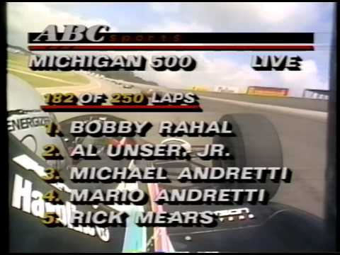 CART 1990 - MICHIGAN 500 - ROUND 10 - YouTube