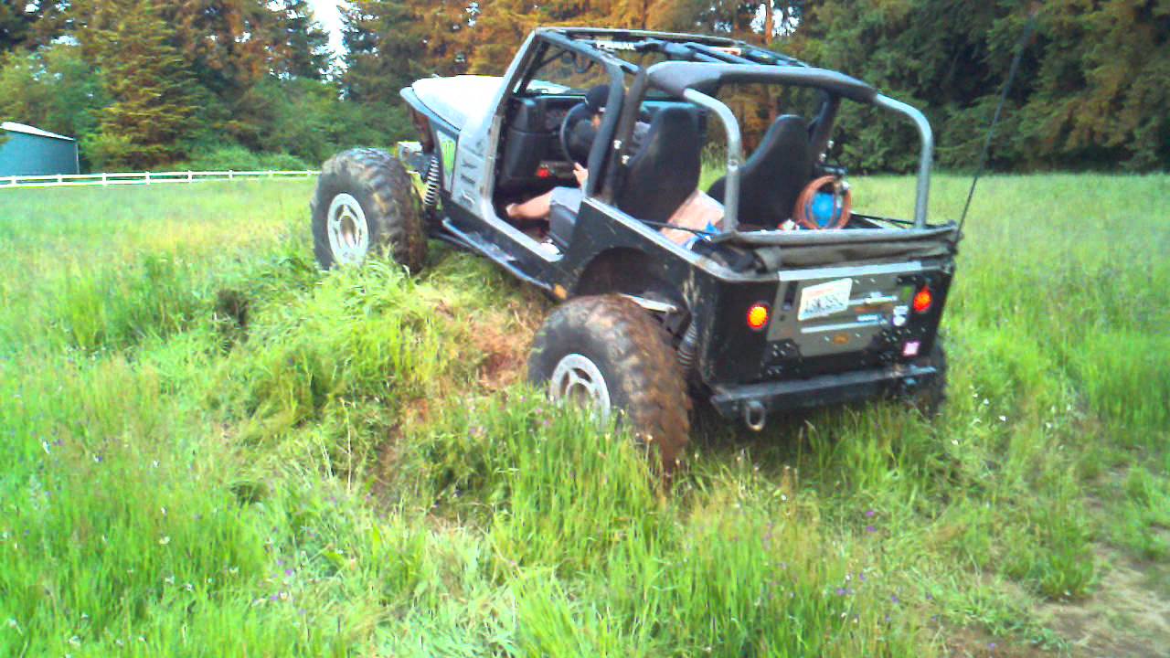 2000 jeep tj crawl over jump, dana 60 stak king coilovers stretch kit ...