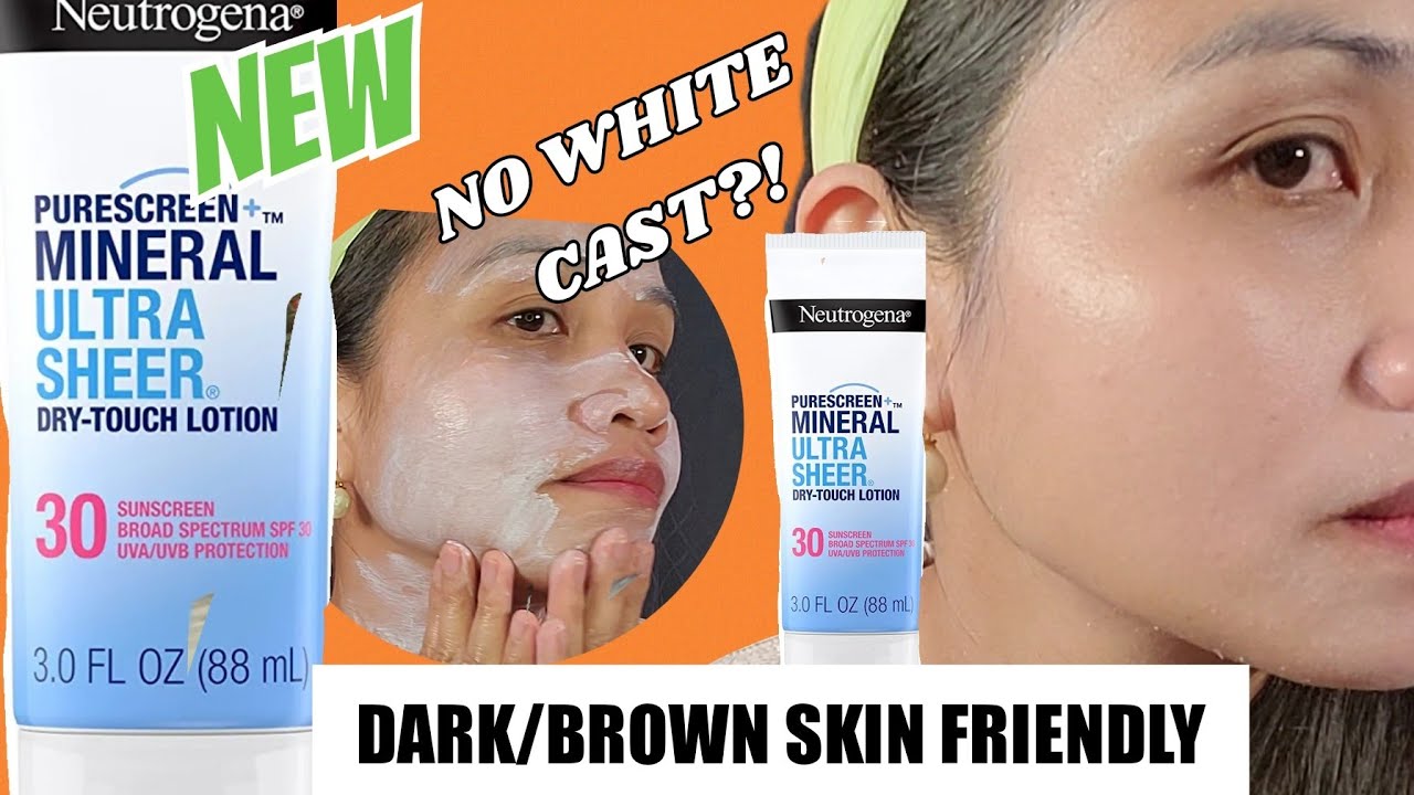 🔴 Neutrogena Purescreen Mineral Ultrasheer Dry Touch Lotion Spf30/Dark ...