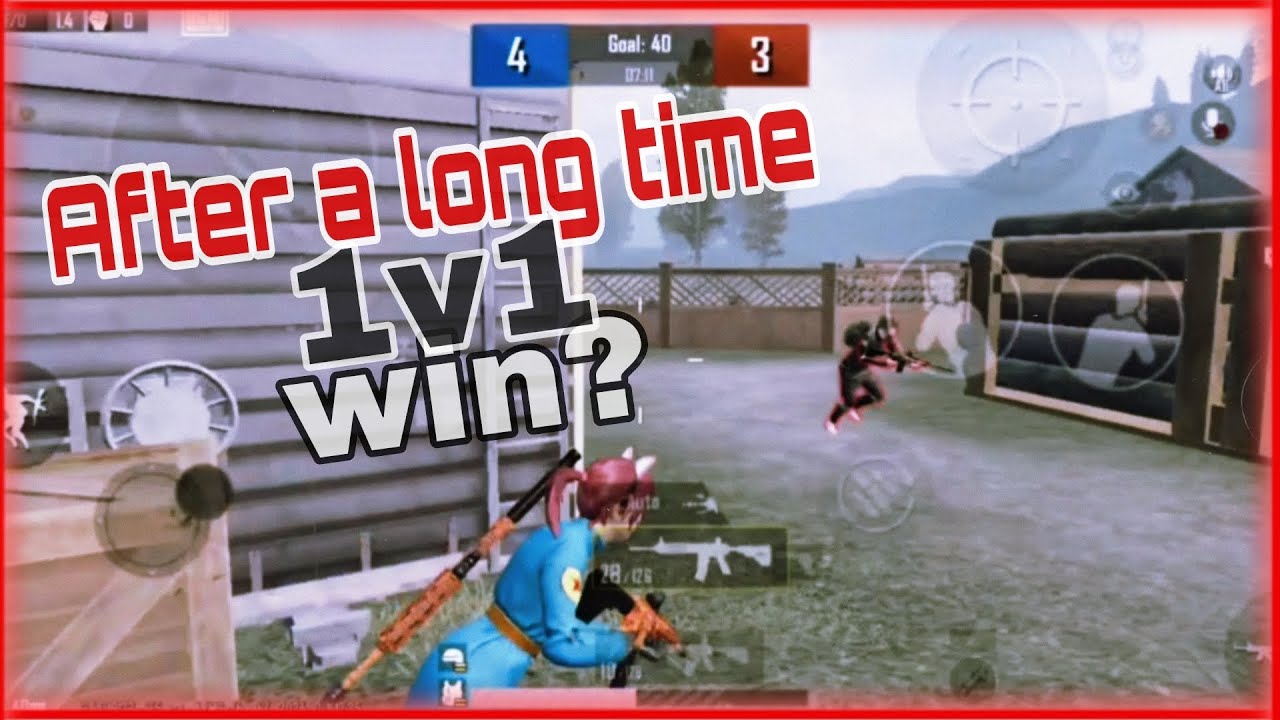 After a long time. 1v1 Win?????????? - YouTube