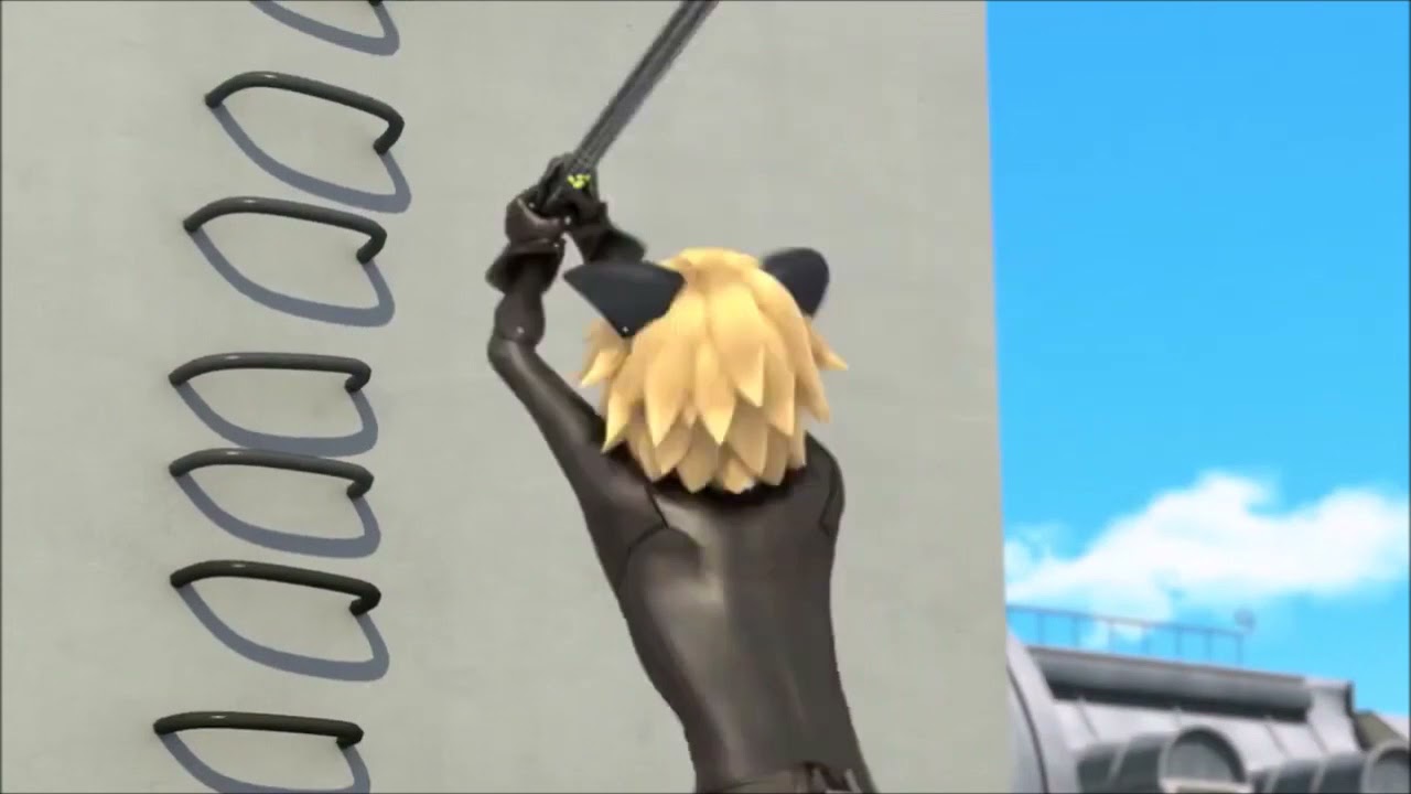 Cat Noir Get Angry At Rena Rouge Because He Has To Stay Where He Is ...