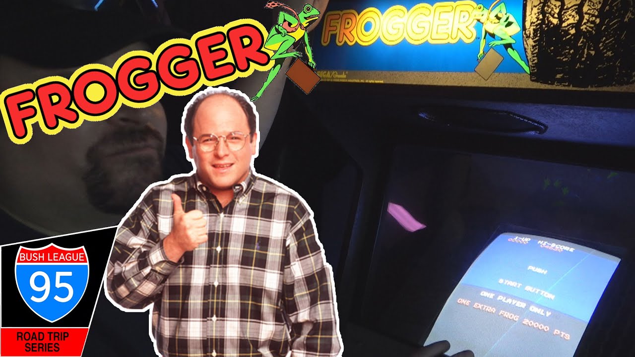 Frogger - Seinfeld GLC Attempt - The Retro Zone - ROAD TRIP - YouTube