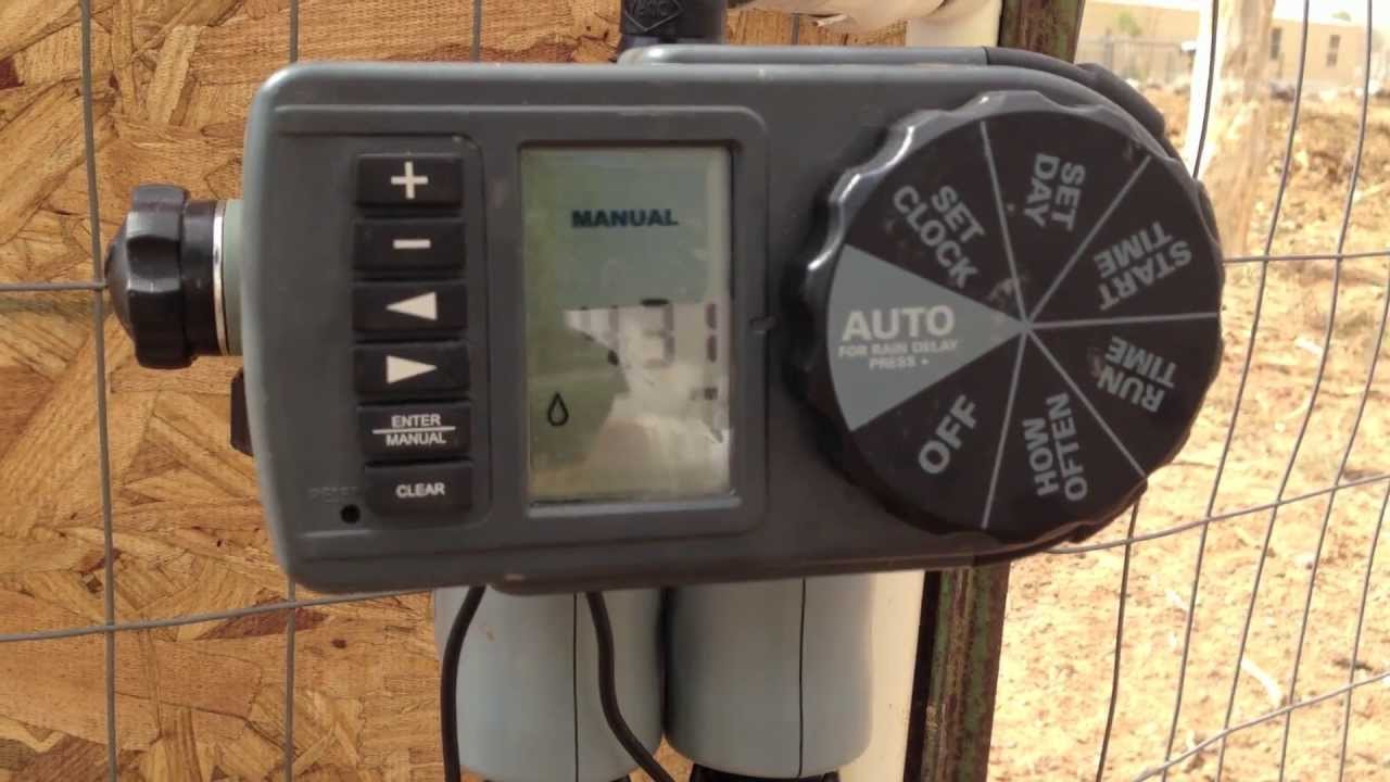 Back to Eden Orchard Drip Irrigation Installation - YouTube