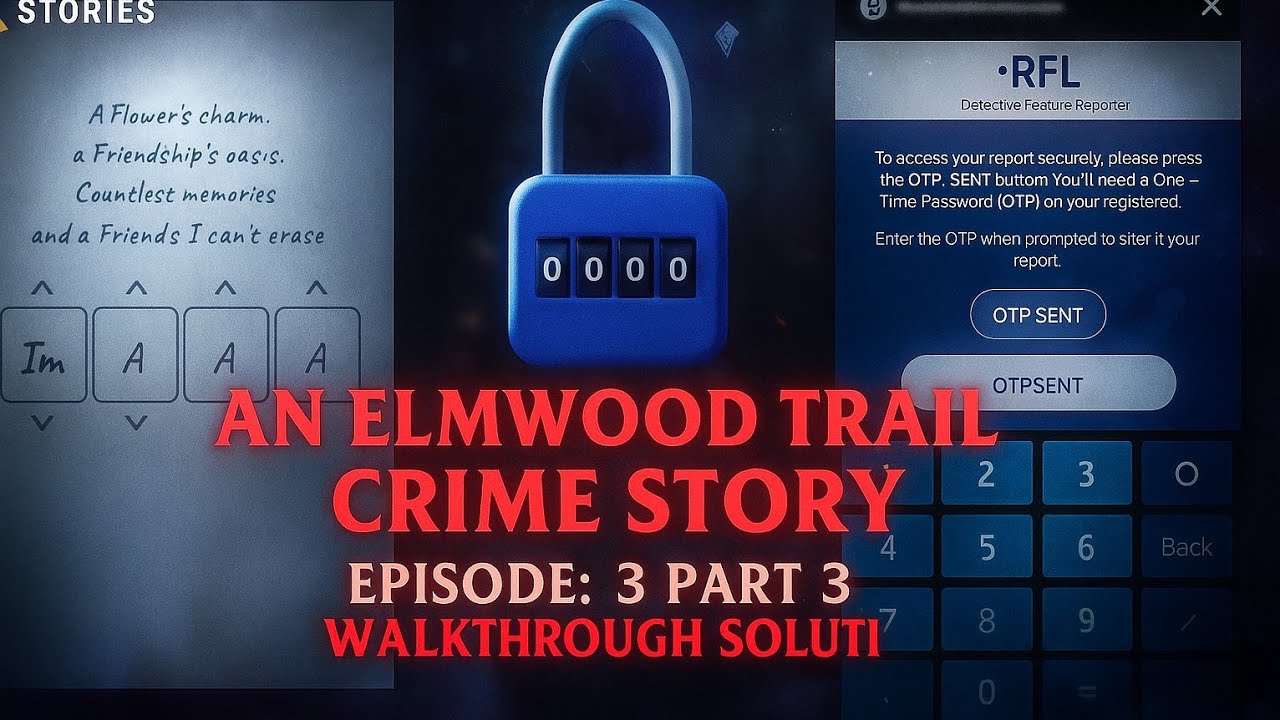 An Elmwood Trail Episode 3 - code,lock,Forensics,diary - YouTube
